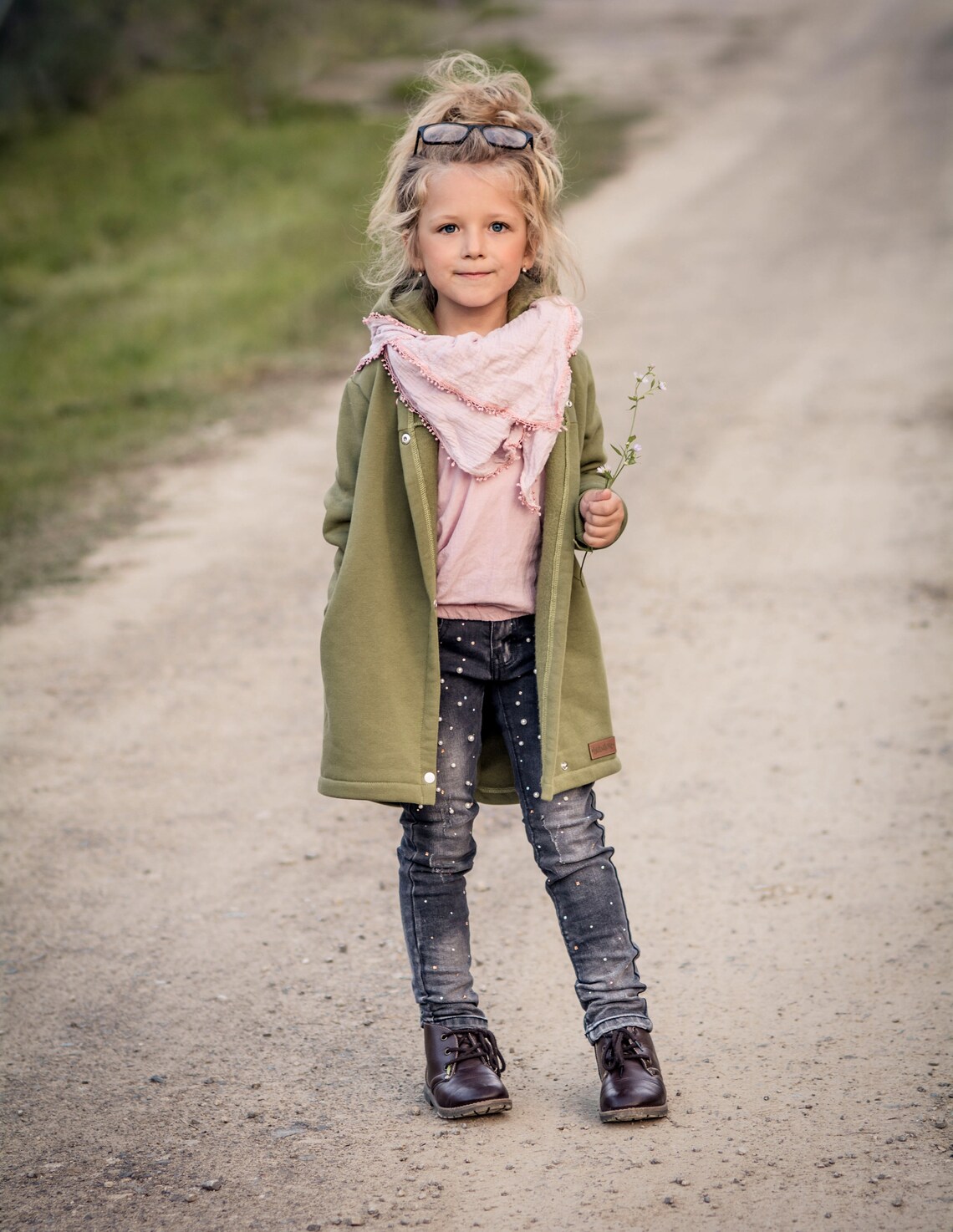 Children's Coat Girls Olive Coat Green Boys Jacket Boys - Etsy