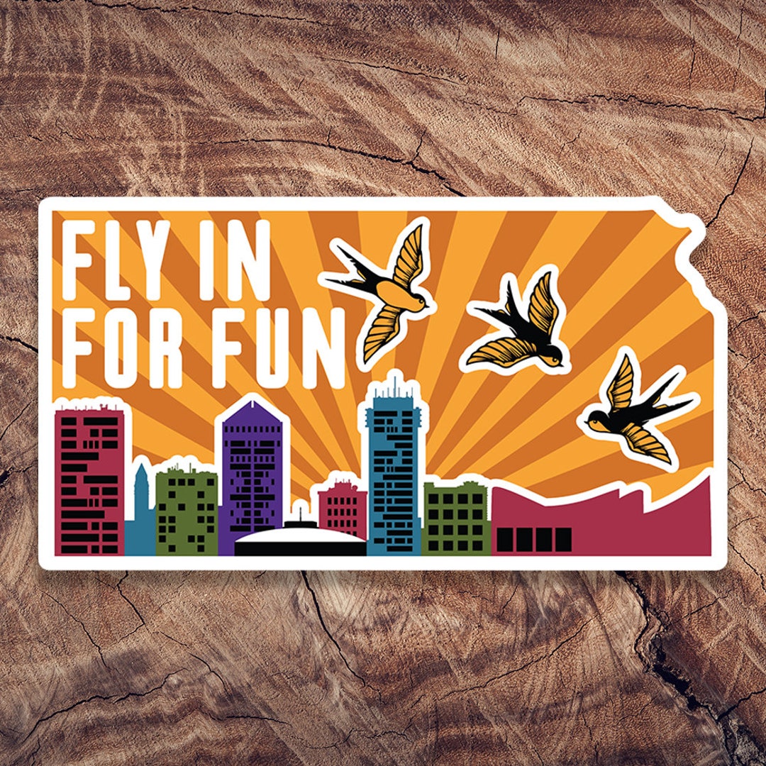 Fly in for Fun ICT Mural Sticker Funny Sticker Laptop - Etsy