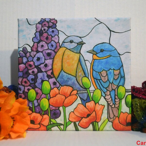 Bluebird Wall Art - Etsy