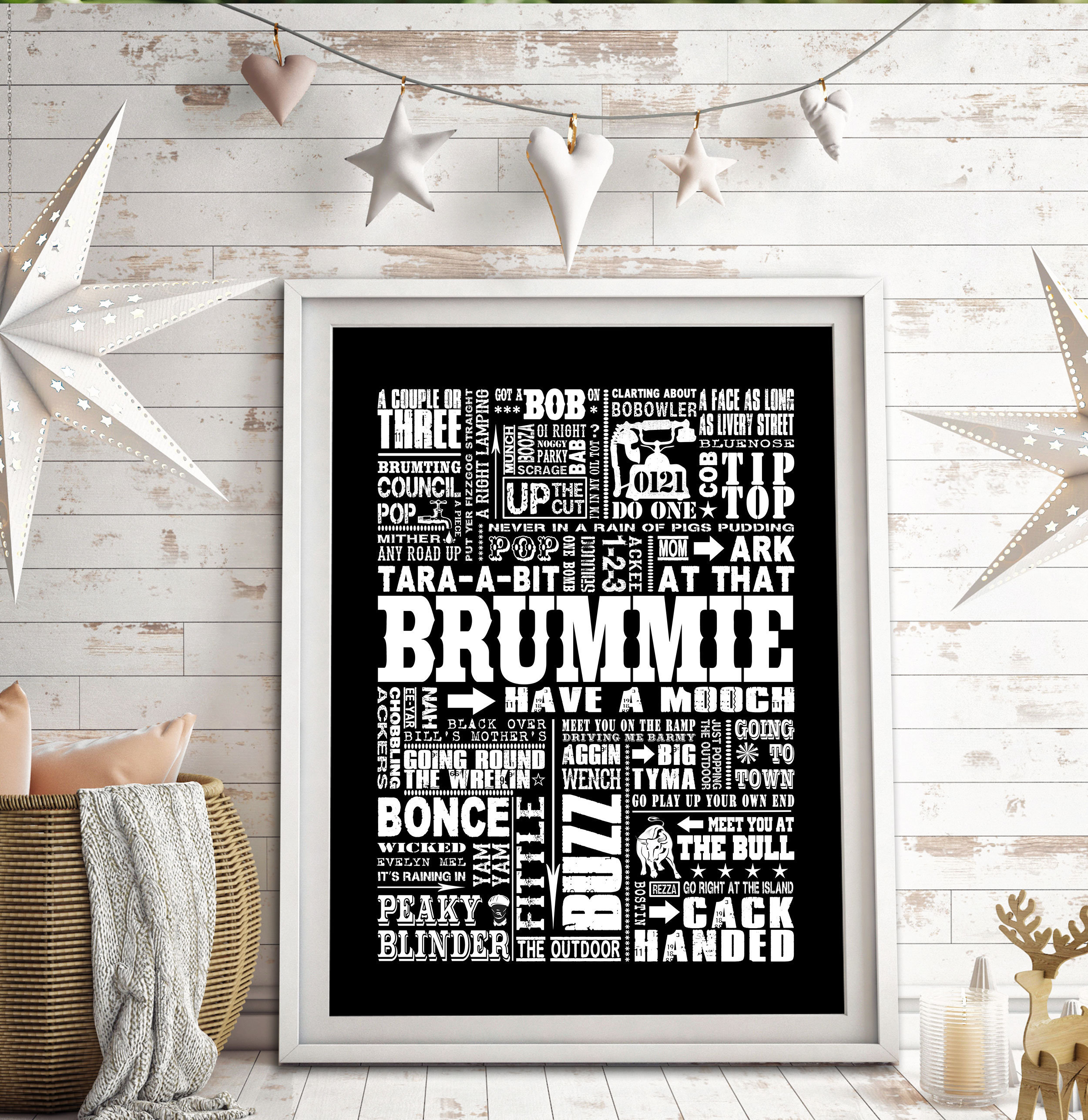 Traditional Brummie Birmingham Sayings Giclee Print or Canvas | Etsy