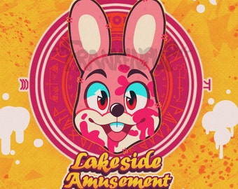 Robbie Rabbit Peeker Sticker - Etsy