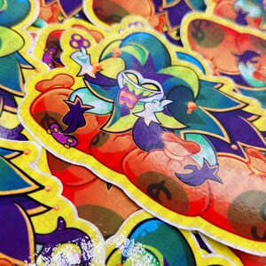 Mammon King of Greed Helluva Boss Sticker / Print - Etsy