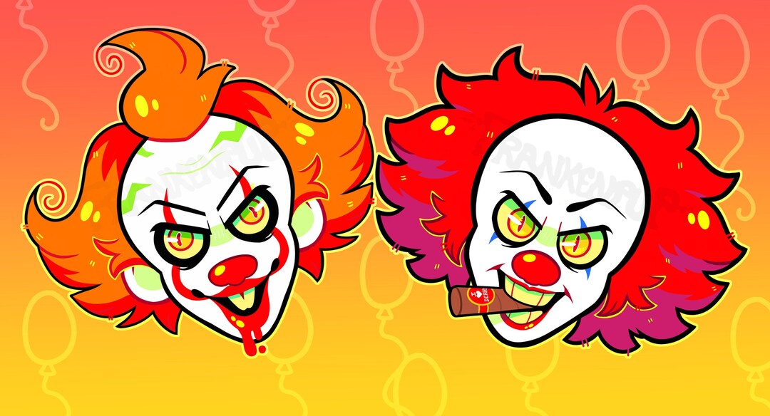 Pennywise Vinyl Stickers - Etsy