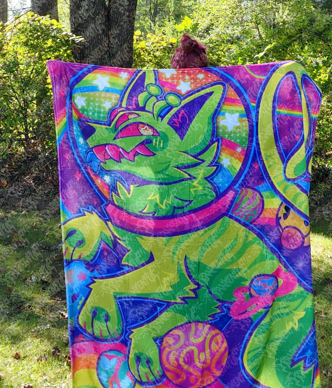 Cult of the Lamb and Alien Dog Blankets - Etsy