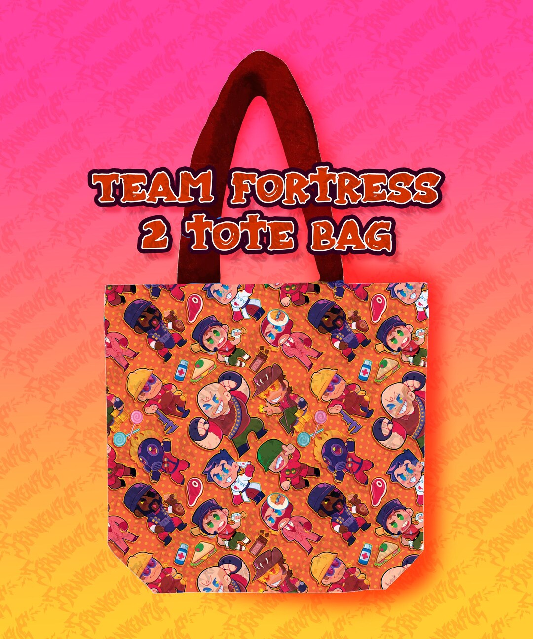Team Fortress 2 Eco Friendly Reusable Tote Bags - Etsy
