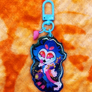 Helluva Boss Blitzo and Stolas Linking Keychains / Stickers - Etsy