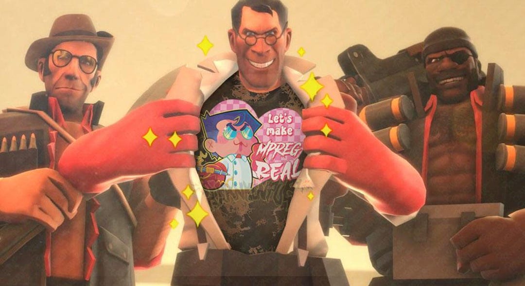 TF2 - Lets Make Mpreg Real / Red Team Tshirts - Etsy