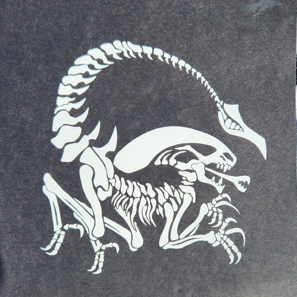 Alien Decal - Etsy