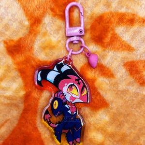 Helluva Boss Blitzo and Stolas Linking Keychains / Stickers - Etsy
