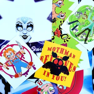 Cryptid Woods Tea Party Print - Etsy