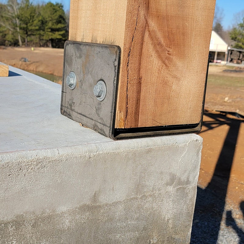 6x6 Post Bracket - Etsy