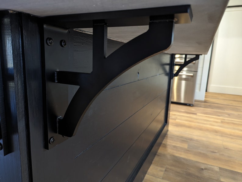 Heavy Duty Steel Counter Support Bracket: 10"x10"x3/8" Iron Corbel - Etsy