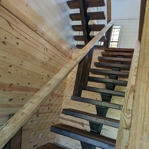 Universal Floating Stair Brackets Weld on Mono Stringer Steps ...