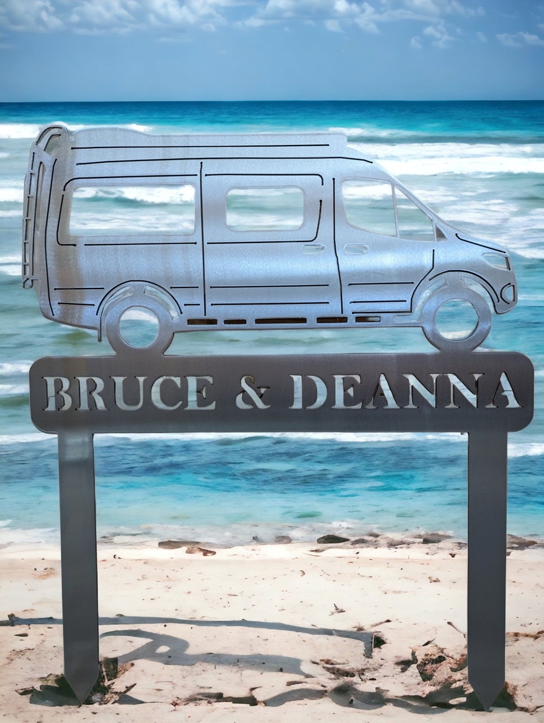 Personalized Camper RV Sign Sprinter Van - Etsy