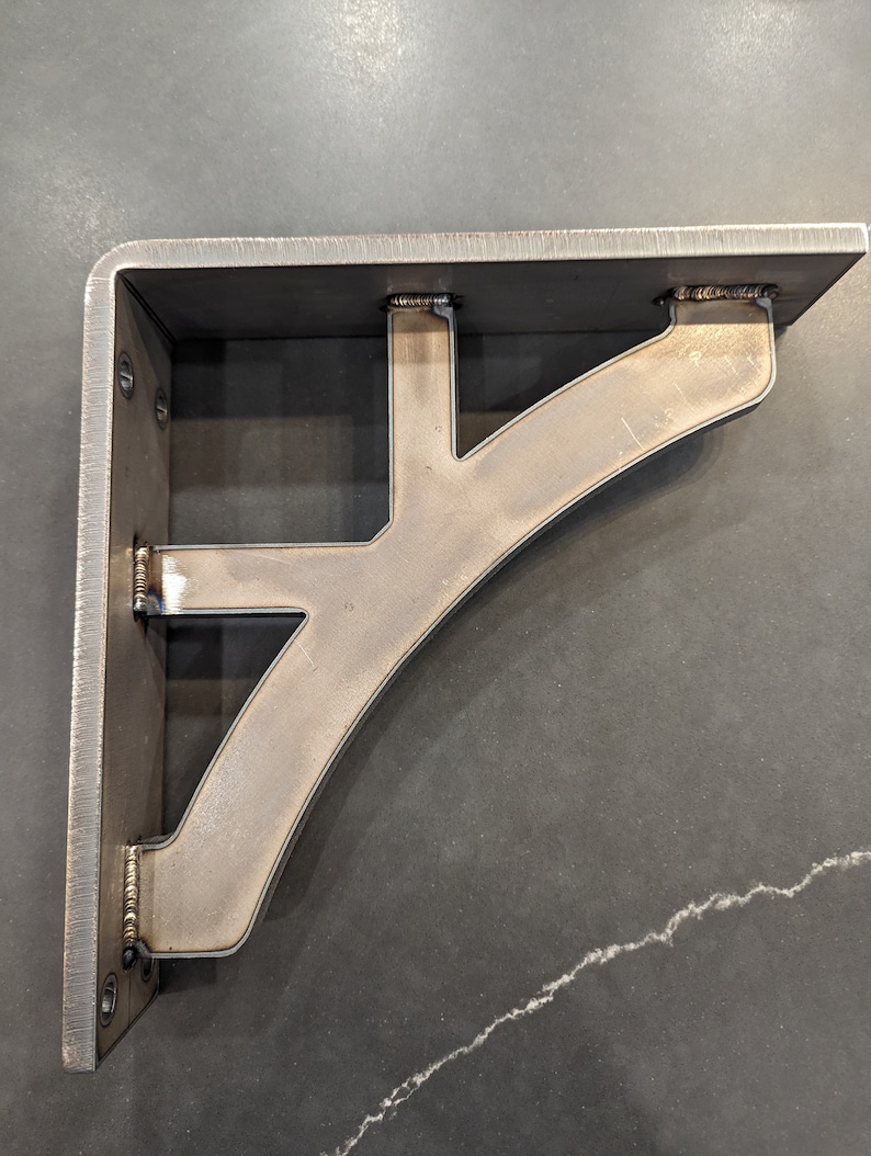 Heavy Duty Steel Counter Support Bracket: 10"x10"x3/8" Iron Corbel - Etsy