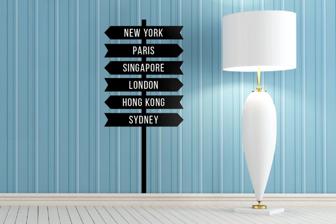 Customizable Sign Post SVG File - Etsy