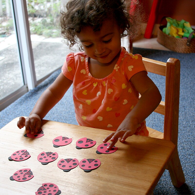 Ladybug Counting Game SVG and Printable PDF - Etsy