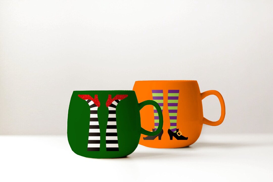 Witch Legs Duo SVG File Cutting Template - Etsy