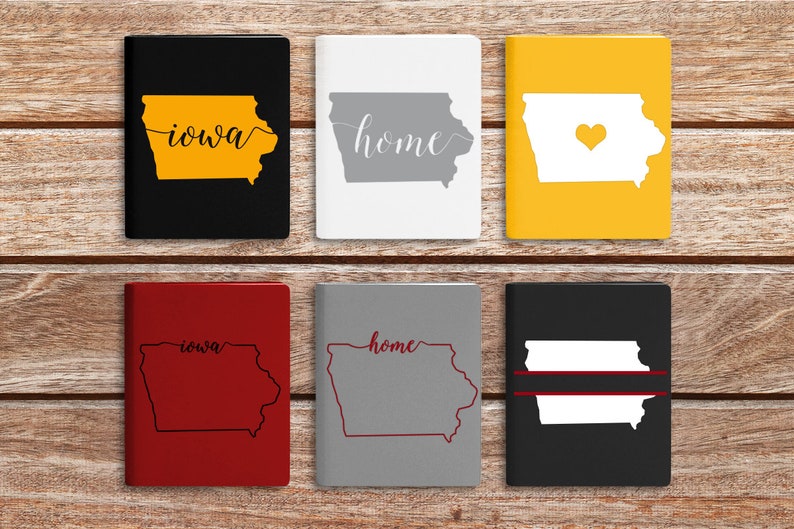 State of Iowa SVG File Cutting Template Set - Etsy