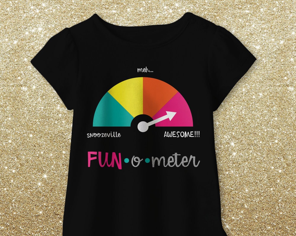 Fun Meter SVG File Template - Etsy