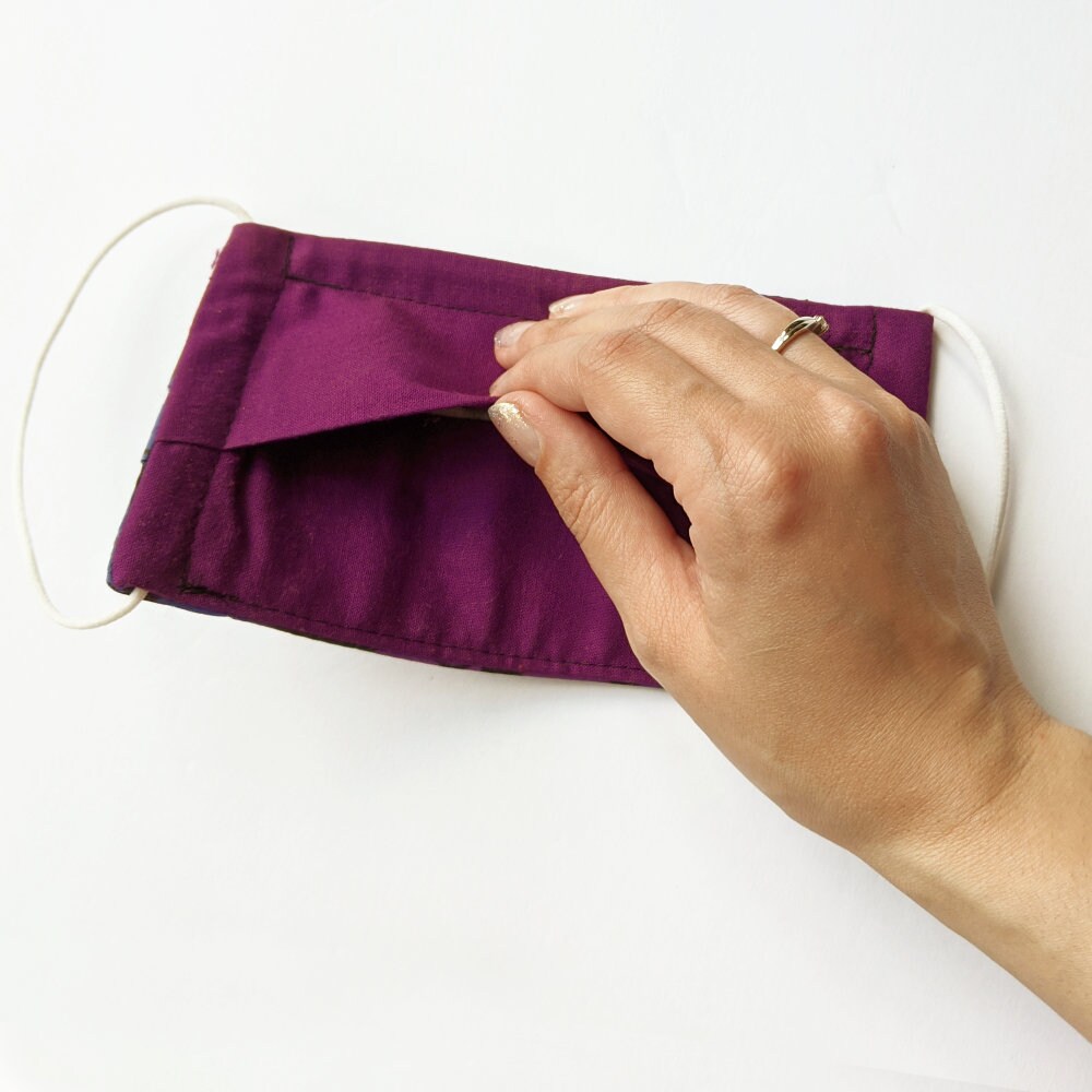 Pleated Face Mask SVG Sewing Pattern With Pleat Board for Cutting ...