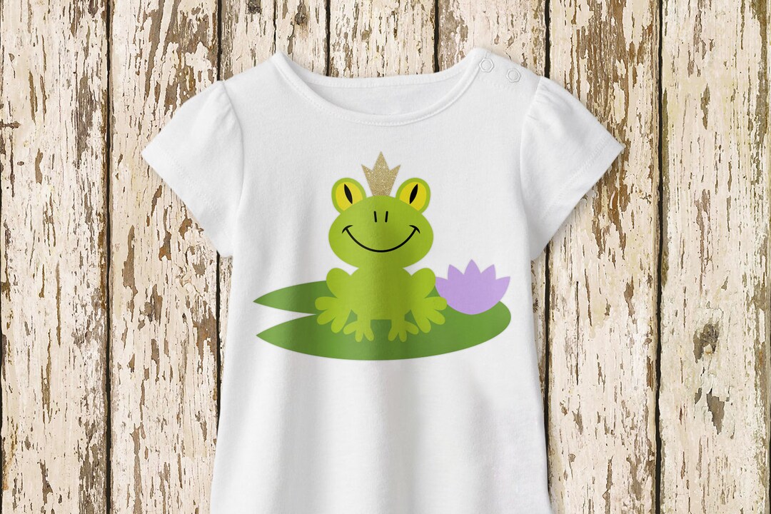 Frog Prince SVG File Cutting Template - Etsy