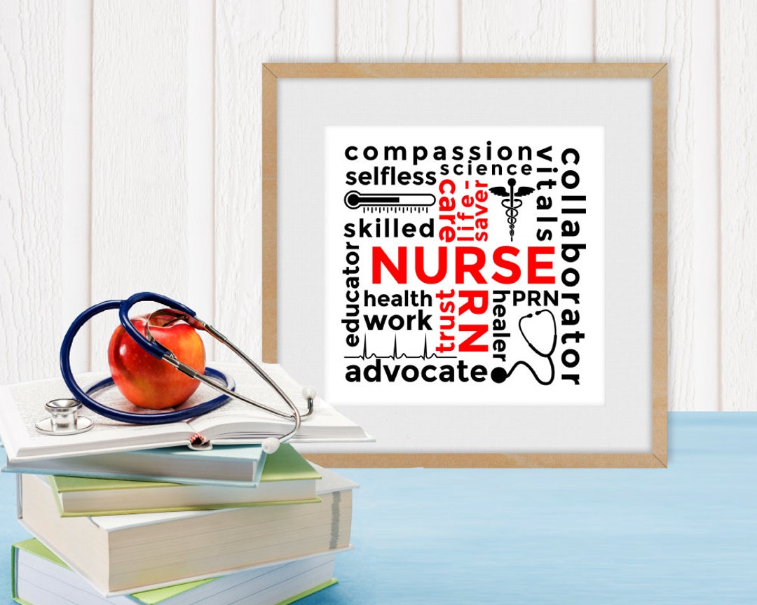 Nurse Subway Art Poster - Etsy