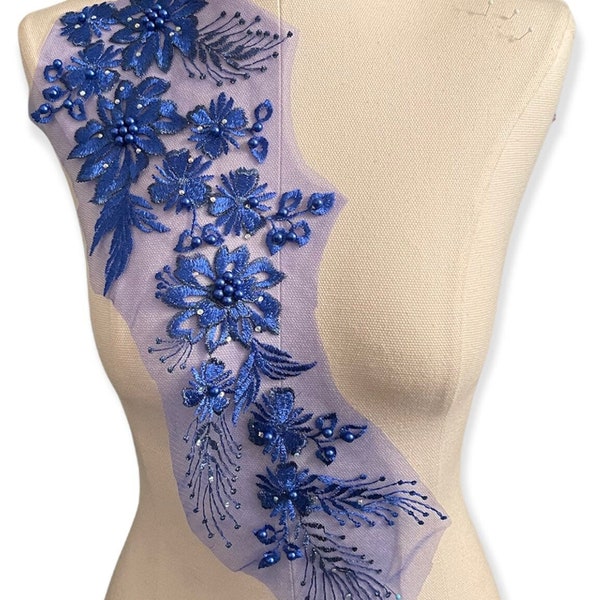 Blue Appliques - Etsy