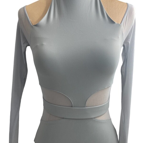 Gray Leotard - Etsy