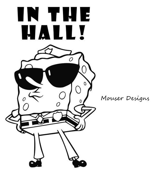 Spongebob Hall Monitor Book