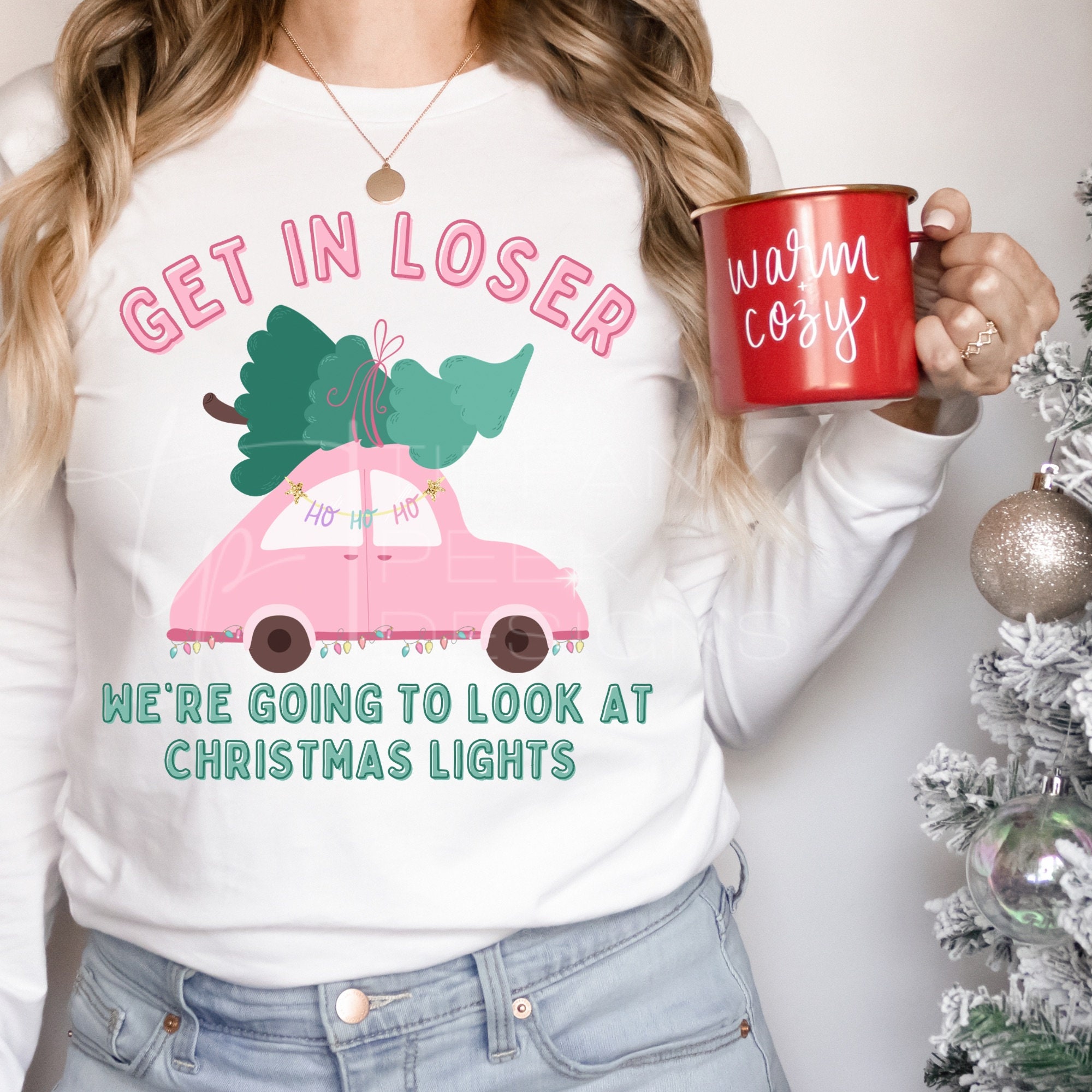 Get in Loser Christmas PNG, Instant Download, Digital Download - Etsy