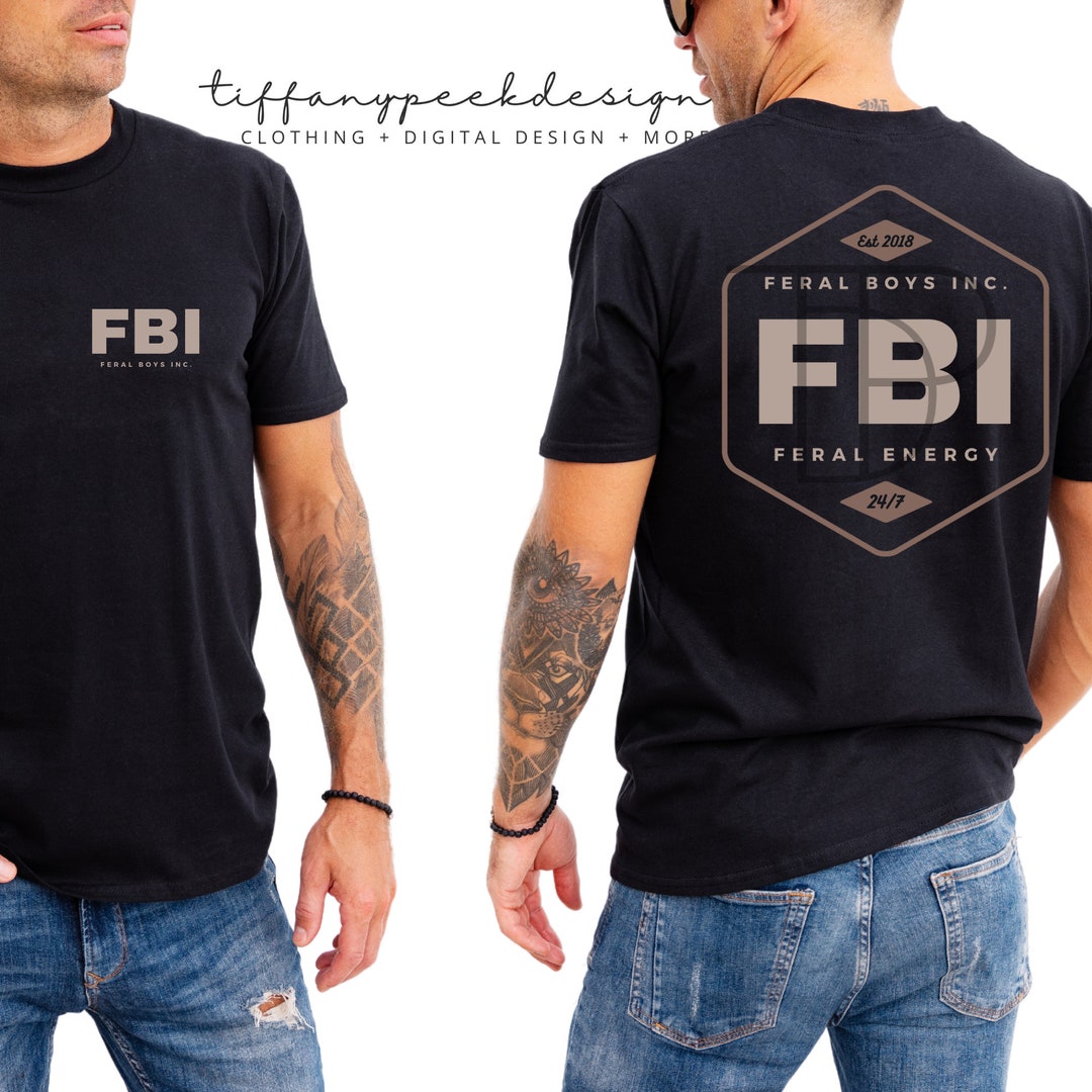 FBI Feral Boys Inc PNG, Instant Download, Digital Download - Etsy