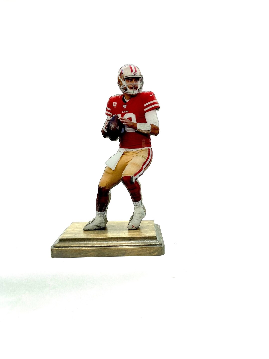Jimmy Garoppolo Wooden Sports Collectible San Francisco 49ers Figure ...