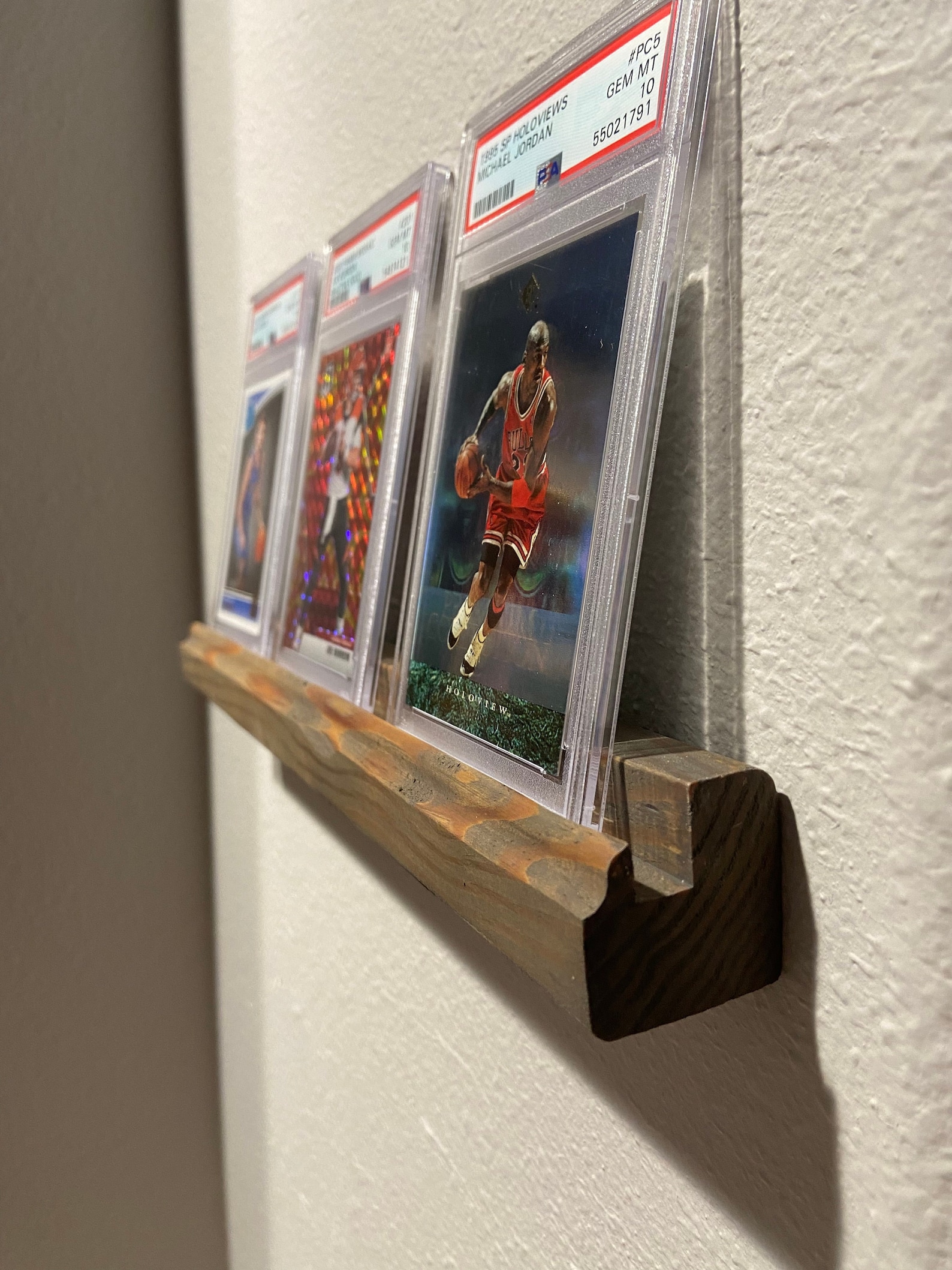 Sports Card Trading Card Game Card Display Shelf for Wall or - Etsy