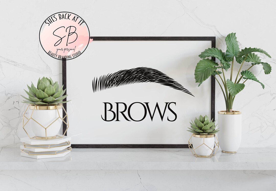 Eyebrow Artist Printable, Esthetician Decor, Brow Decor, Beauty Salon ...