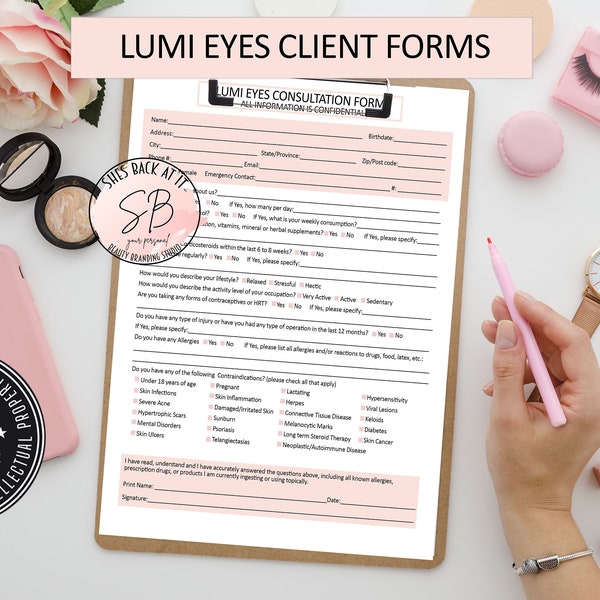 Lumi Eyes Forms - Etsy