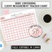 Body Measurement Tracker Form, Body Contouring Measurement Tracker ...