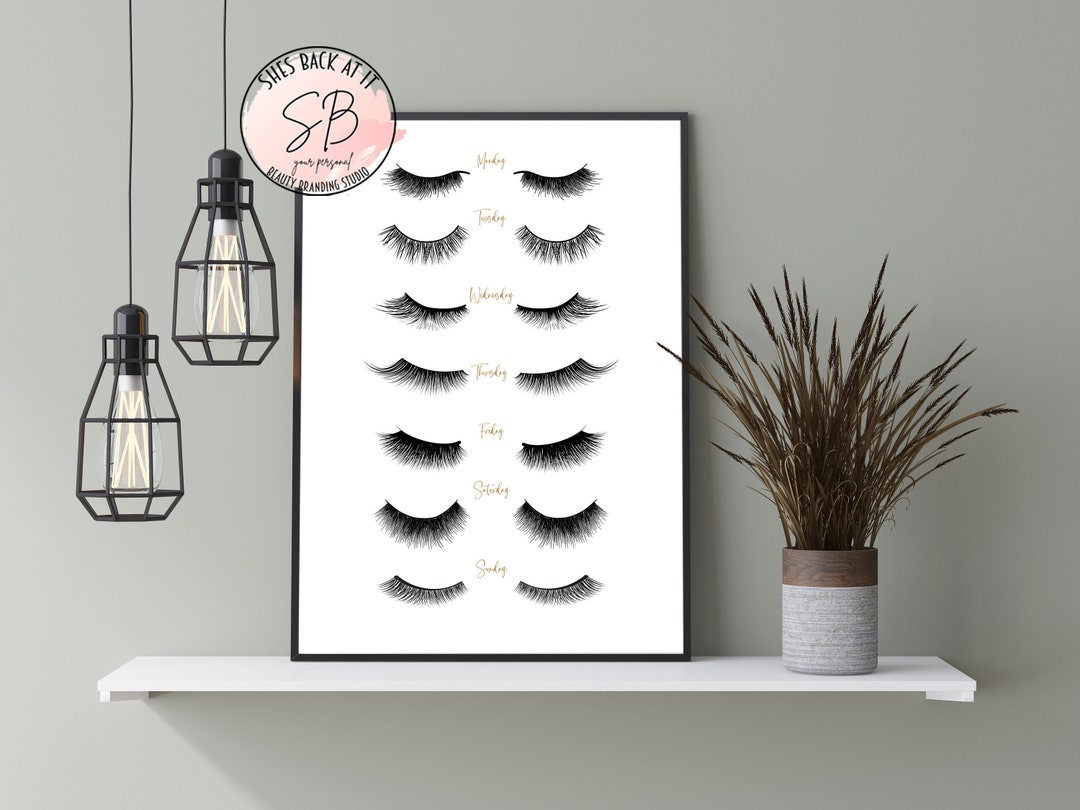 Lash Room Decor, Esthetician Decor, Lash Decor, Beauty Salon Decor ...