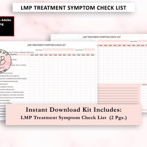 LMP Treatment Symptom Check List, Lyme Magnetic Therapy, Biomagnetic ...