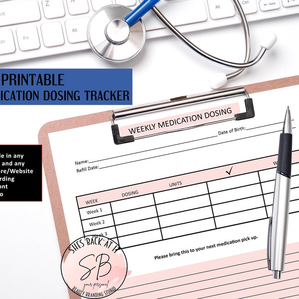 Injection Tracker - Etsy