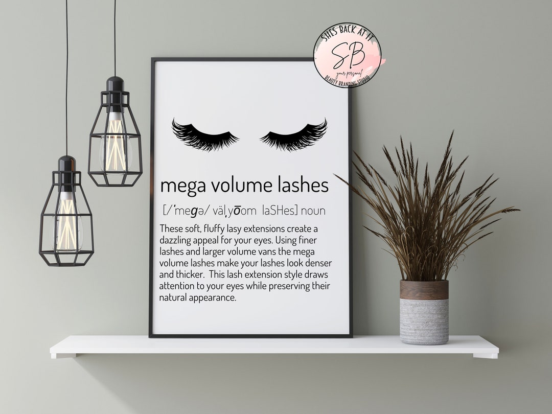 Printable Wall Art, Lash Room Decor, Esthetician Decor, Lash Decor ...