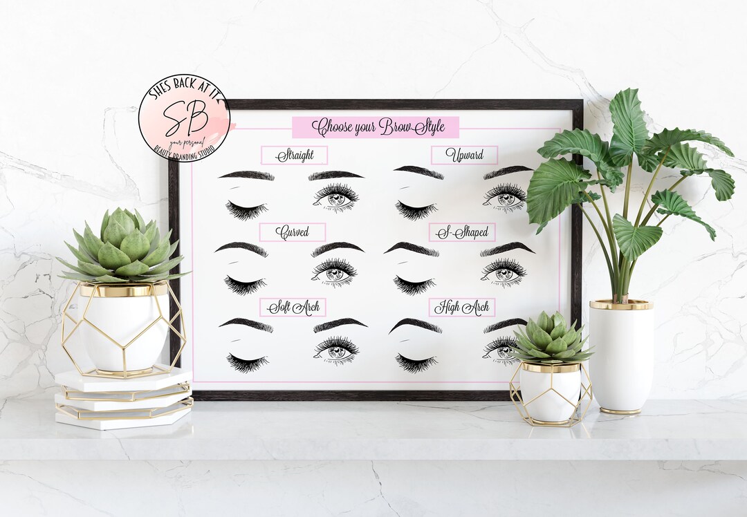 Esthetician Decor, Eyebrow Designs, Beauty Salon Décor, Beauty Salon ...