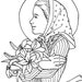 Saint Maria Goretti Coloring Page - Etsy
