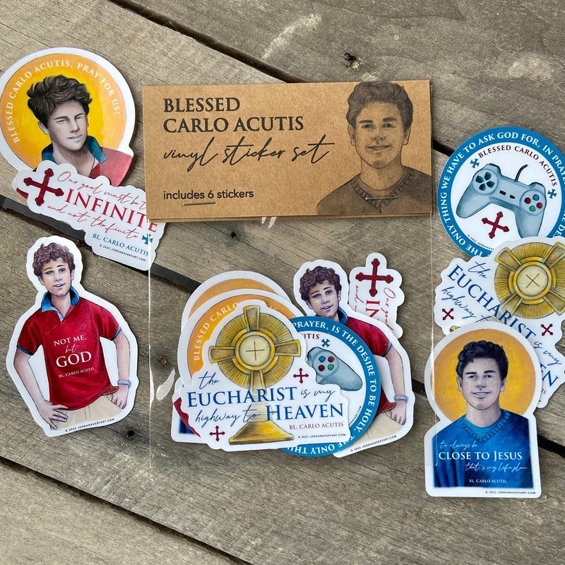 Carlo Acutis Prayer Cards - Etsy