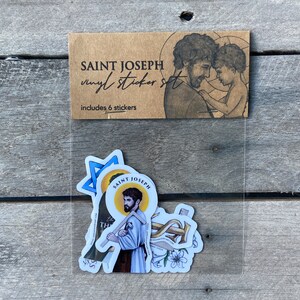 Saint Joseph Vinyl Sticker Set - Etsy