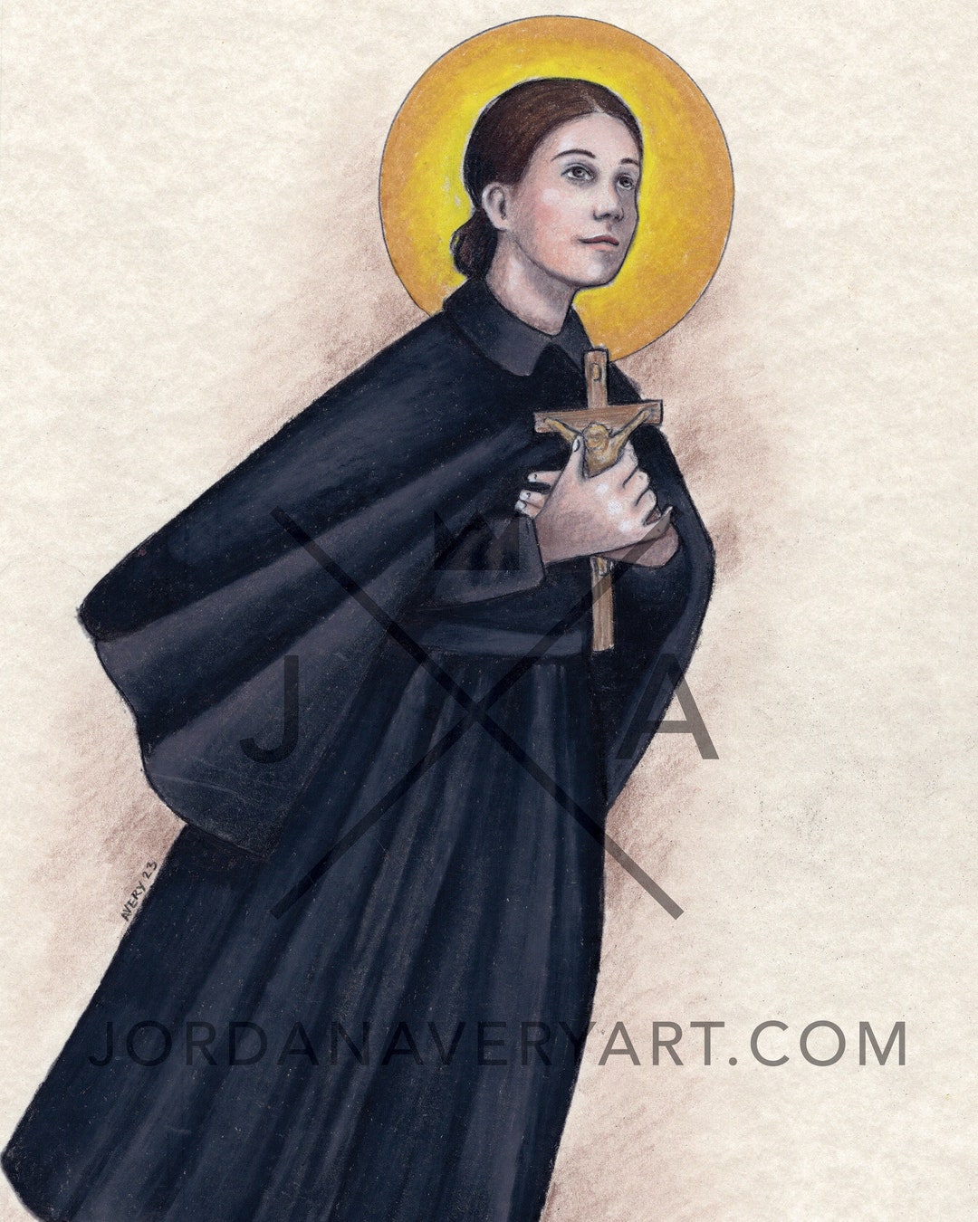 Saint Gemma Galgani Art Print - Etsy
