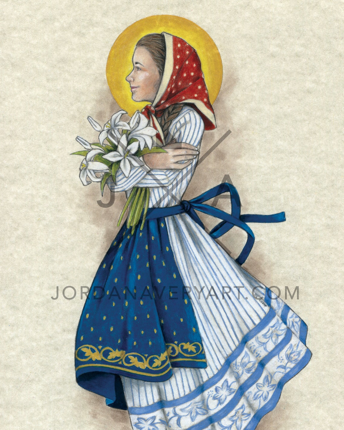 Saint Maria Goretti Art Print - Etsy