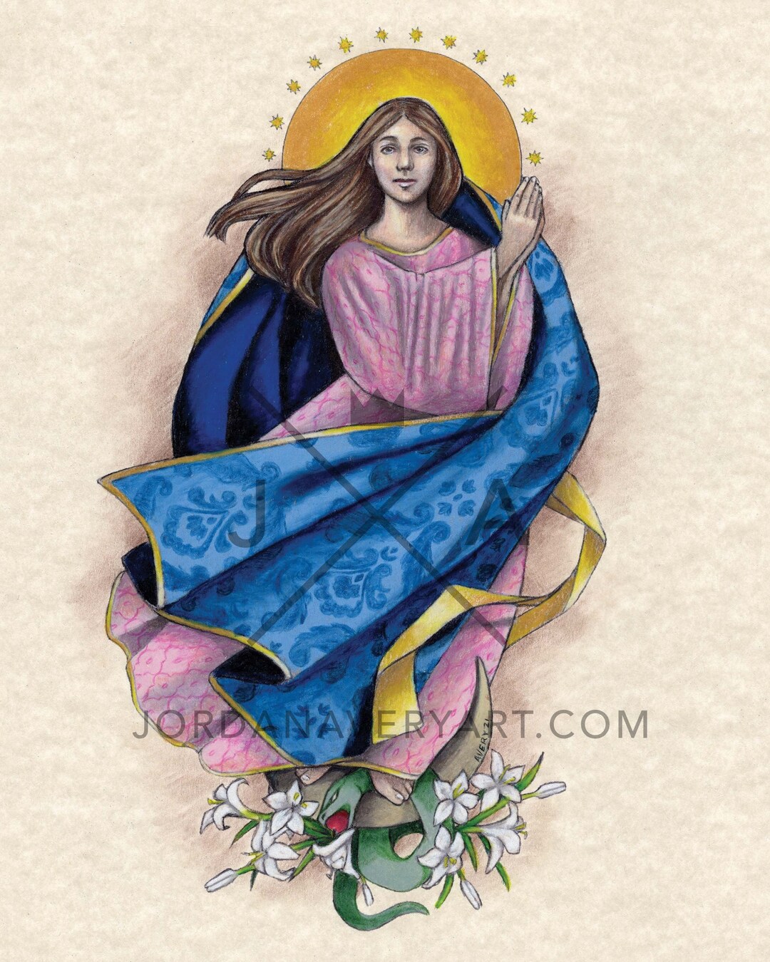 Immaculate Conception Art Print - Etsy