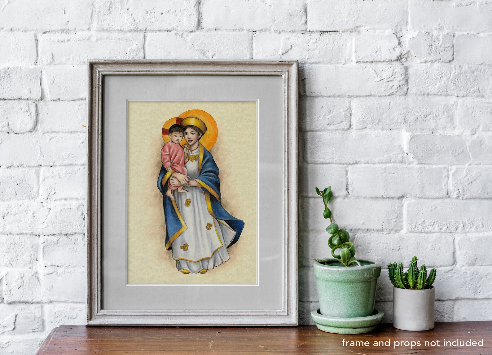 Our Lady of La Vang Art Print - Etsy