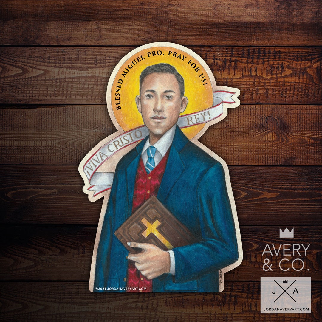Blessed Miguel Pro Vinyl Sticker - Etsy